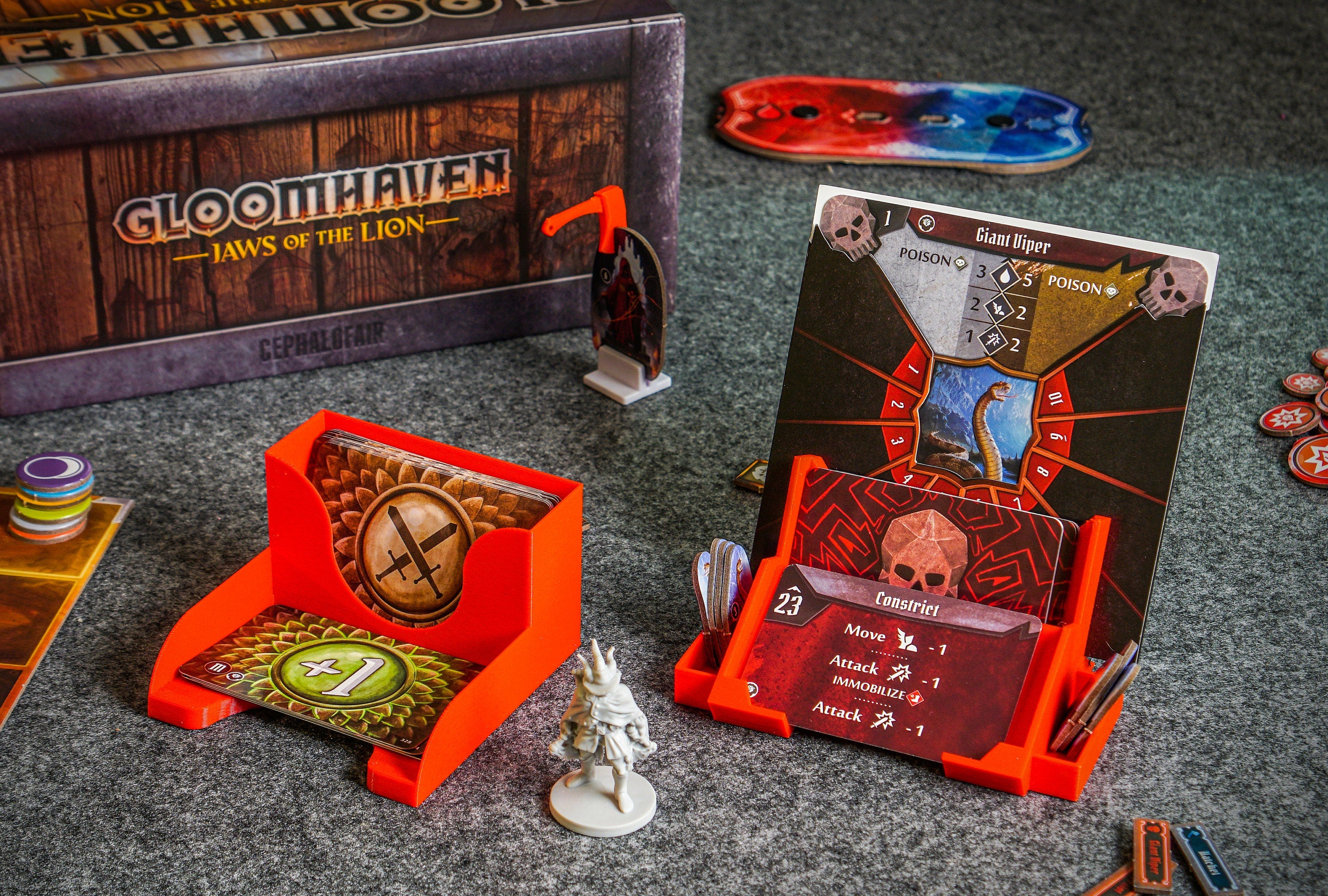 Gloomhaven Monster Card Deck and Attack Modifier Holder – Reality At ...